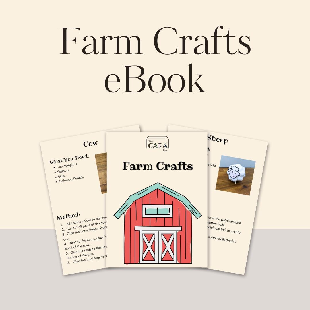 Kids Farm Craft Ebook | Fun DIY Projects for Little Hands | Farm-themed ...