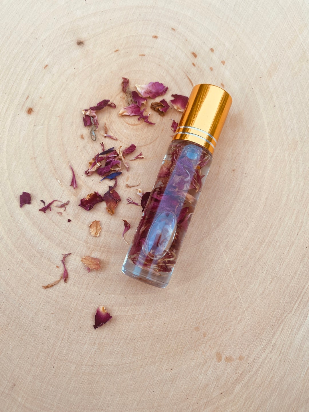 Floral Essential Oil Perfume Roller, Natural Perfume, Aromatherapy Roll ...