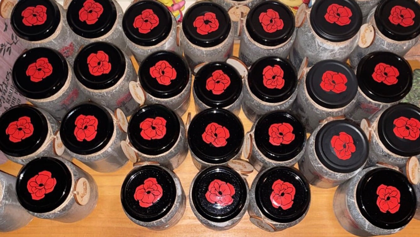 Remembrance Day Jars - Etsy