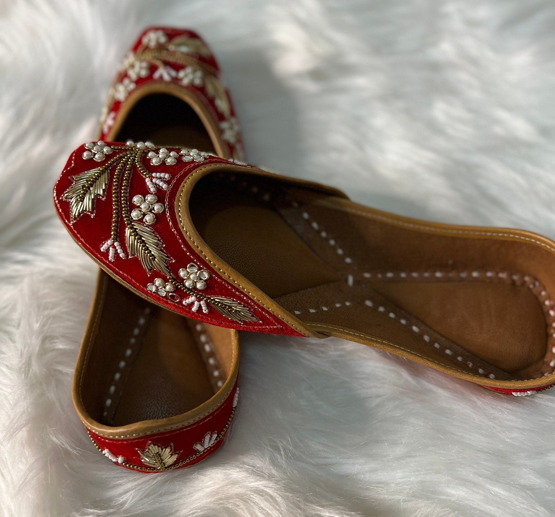 Women's Traditional Handmade Punjabi Juti - Etsy