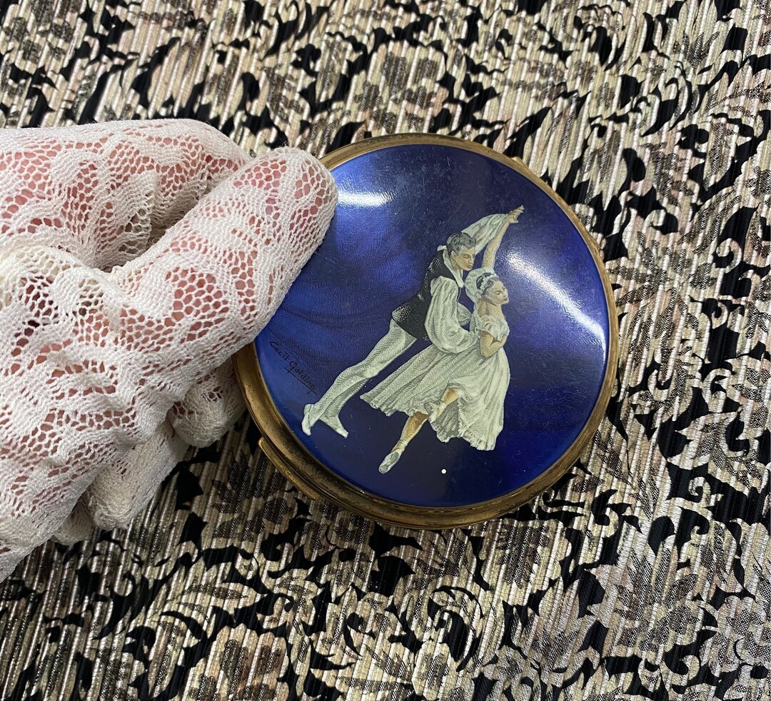 Vintage Stratton Ballet Dancers M Powder Compact - Etsy UK