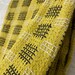 Textured Yellow Vintage Fabric, Grid/check Pattern - Etsy