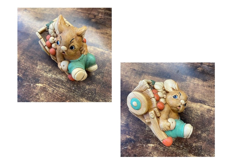 Pendelfin Rabbits Collection Vintage Ceramic Figurines, Barrow Boy ...