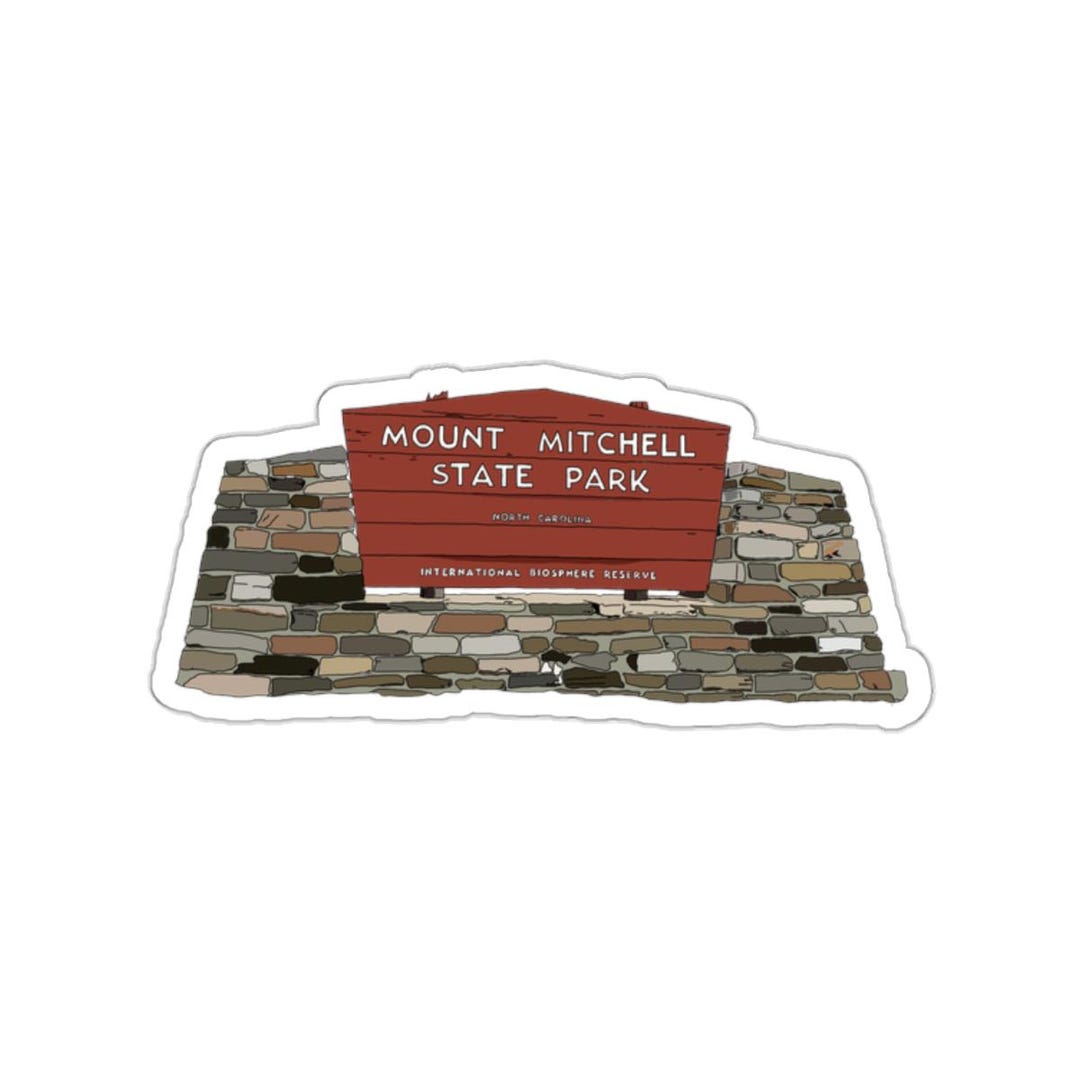 Mount Mitchell State Park Sign - Etsy