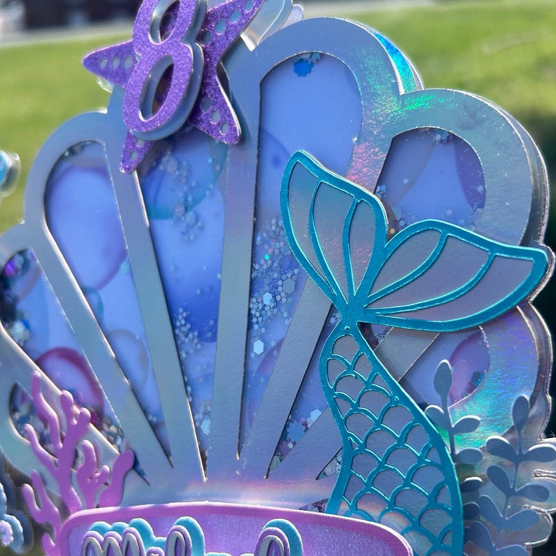 Seashell Cake Topper - Etsy