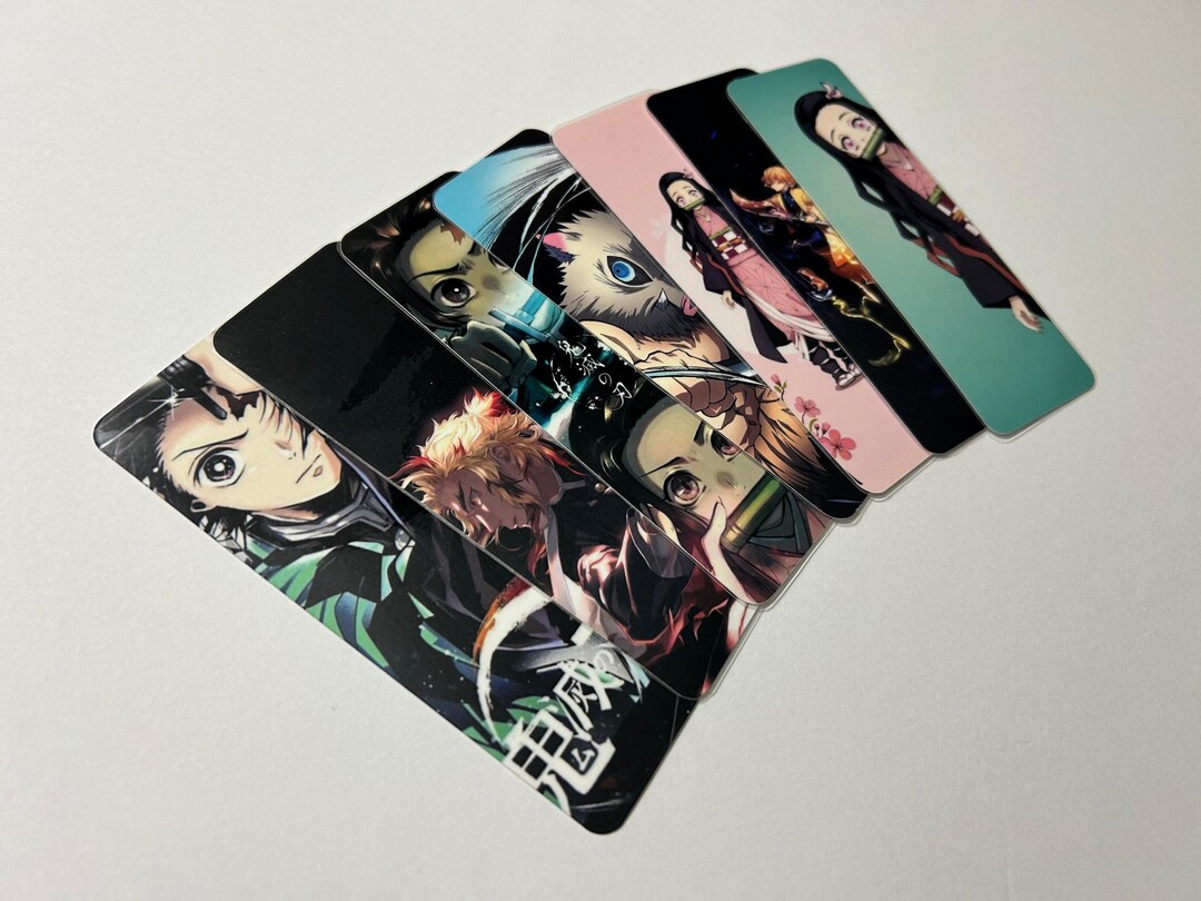 Anime Inspired Bookmark Pack, Manga Lovers, Bookmark Bundle, Demon ...