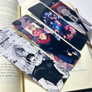 JJK Bookmarks, Manga Lover, Anime Inspired Bookmarks Set, 4 Pack ...