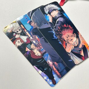 JJK Bookmarks, Manga Lover, Anime Inspired Bookmarks Set, 4 Pack ...