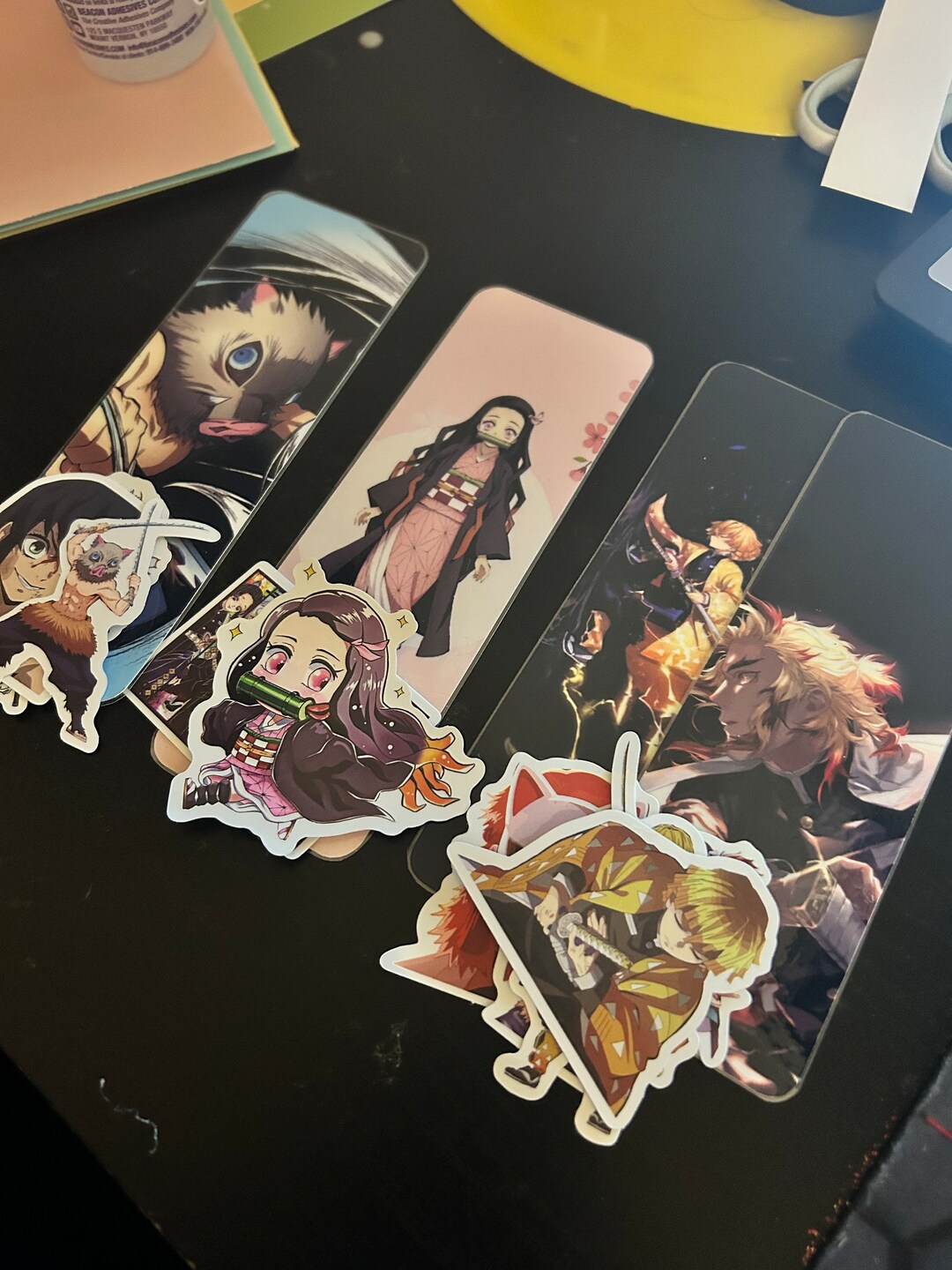 Custom Anime Bookmarks - Etsy