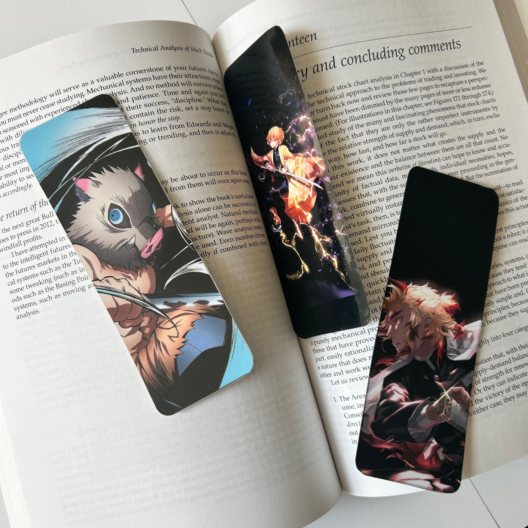 Anime Inspired Bookmark, Manga Lover, Demon Bookmark, Laminated ...