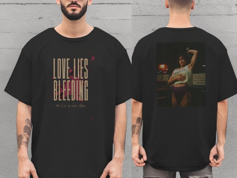 Love Lies Bleeding Movie Font Back Shirt, Sweatshirt, Hoodie, Love Lies ...