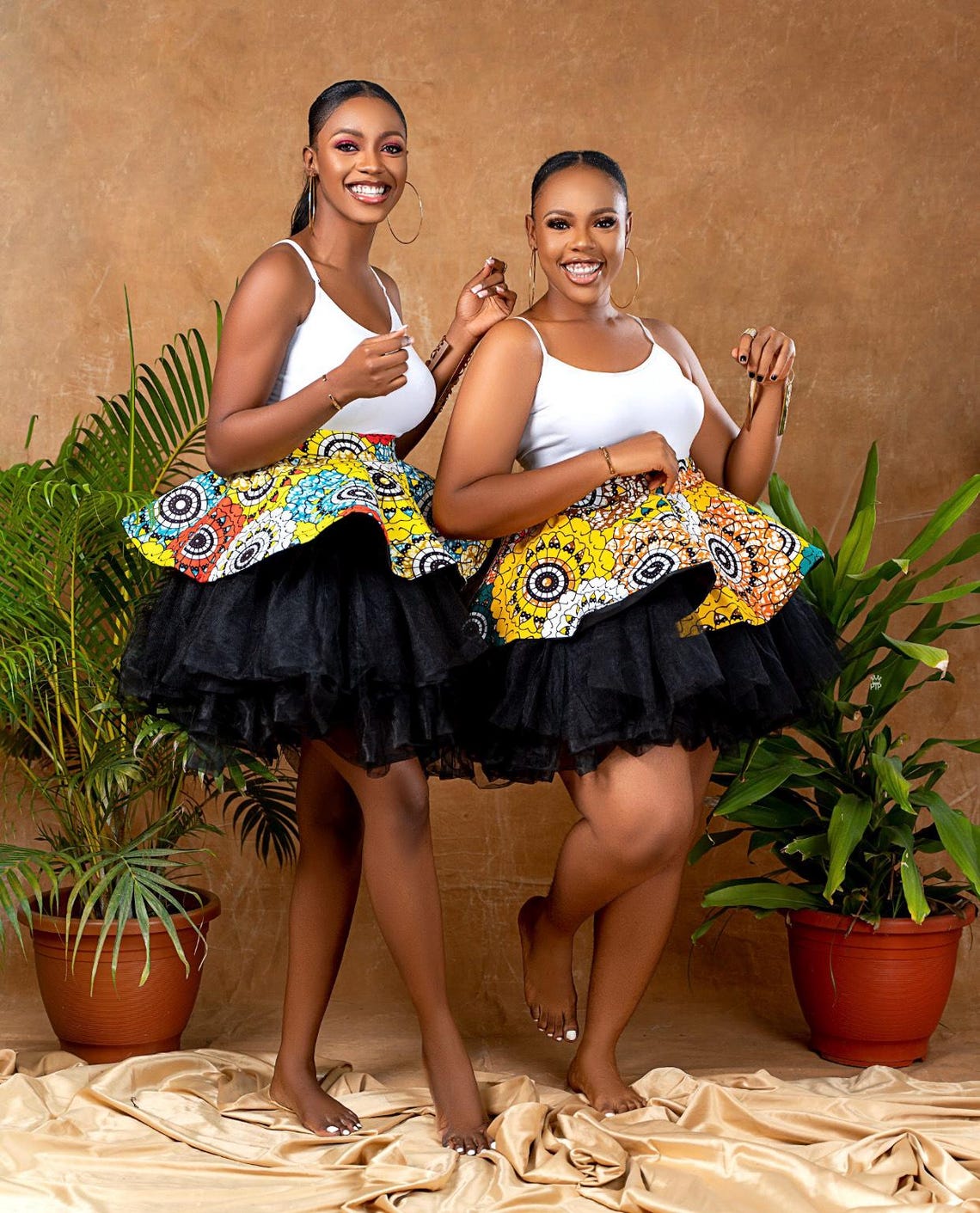 Mimi African Print Tulle Skirt - Etsy