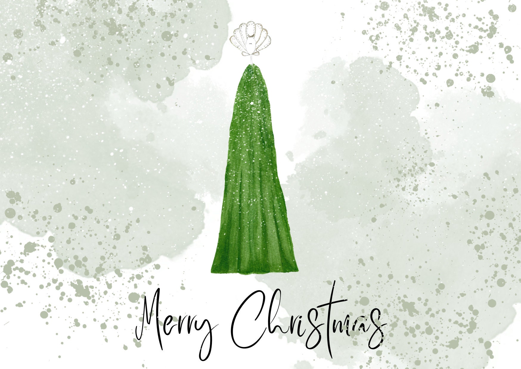 Printable Christmas Postcard - Spread Holiday Cheer - Courage Vibe ...