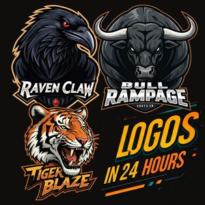 Custom Logo Ill Create Stunning Custom Logos for Your Business, Startup ...