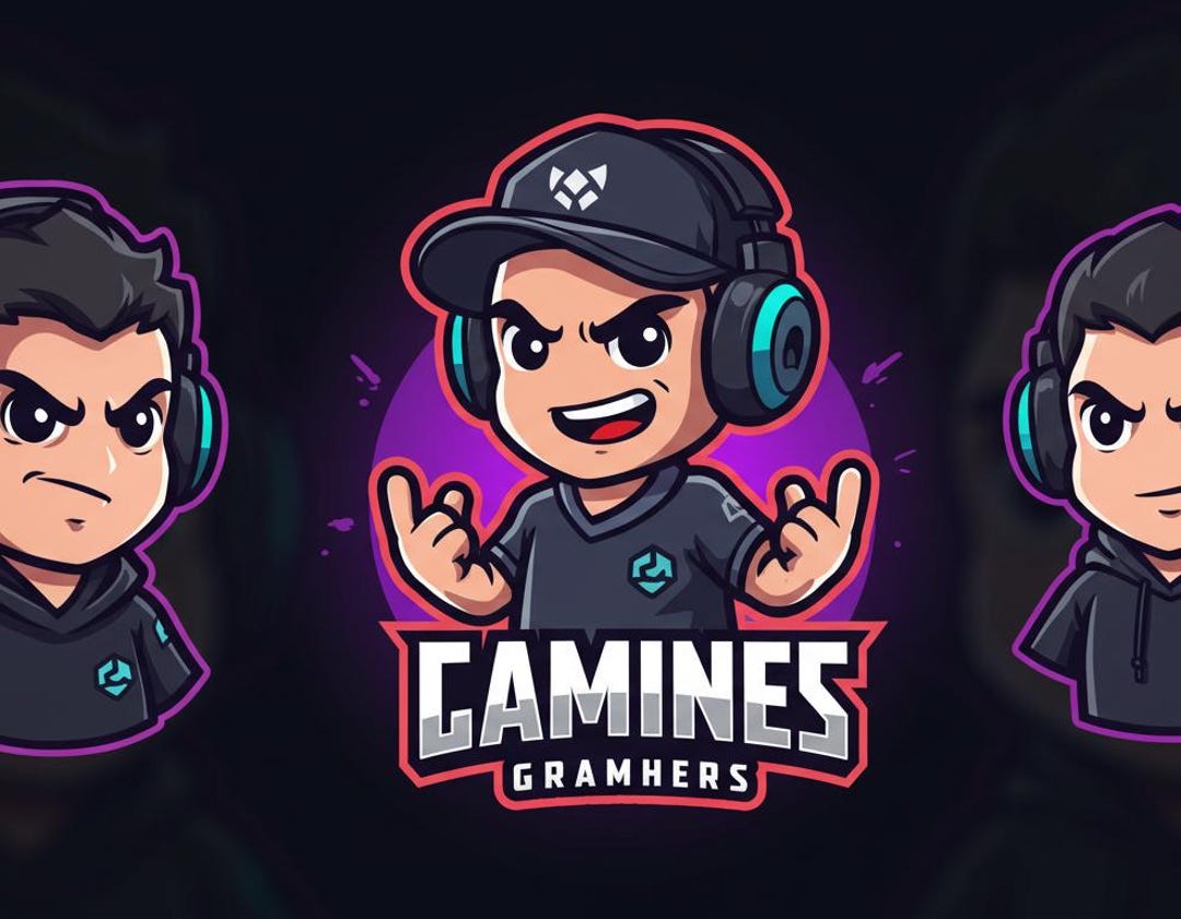 Create Your Custom Gaming Logos, Cartoon Mascot Characters for E-sports ...