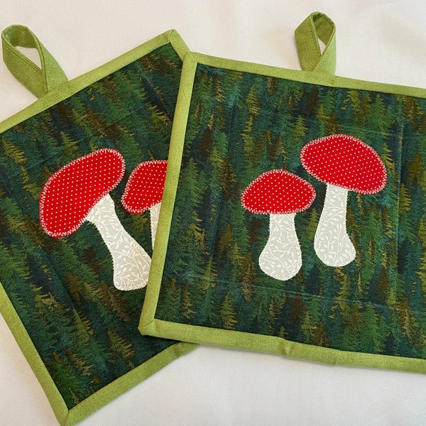 Applique Potholders - Etsy