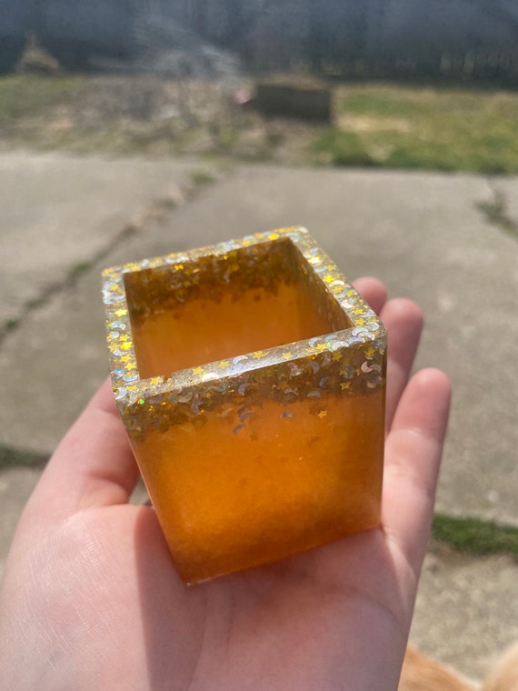 Resin Pencil Holder - Etsy
