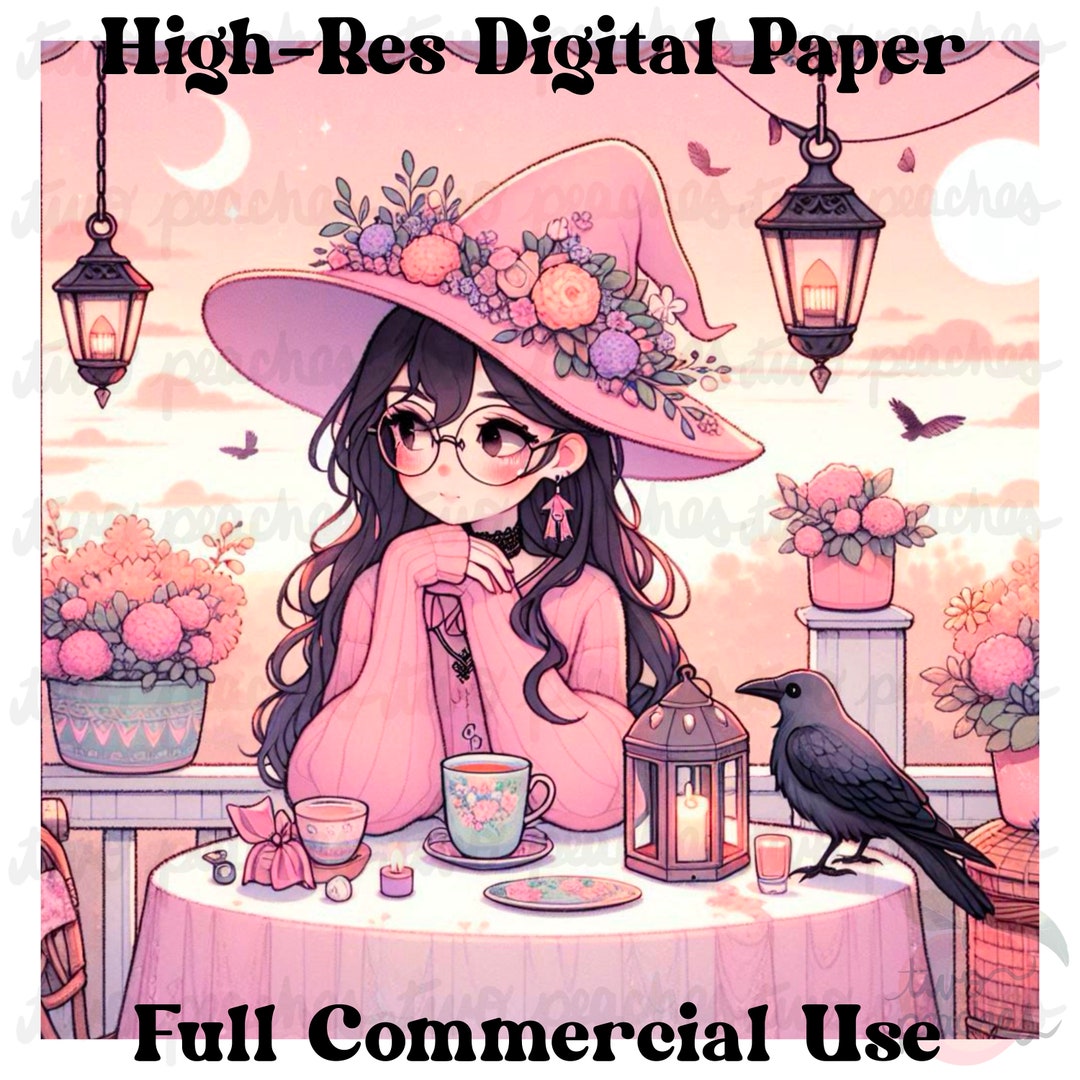 Witch Png, Digital Paper, Soft Girl Png, Preppy Png, Coquette Png ...