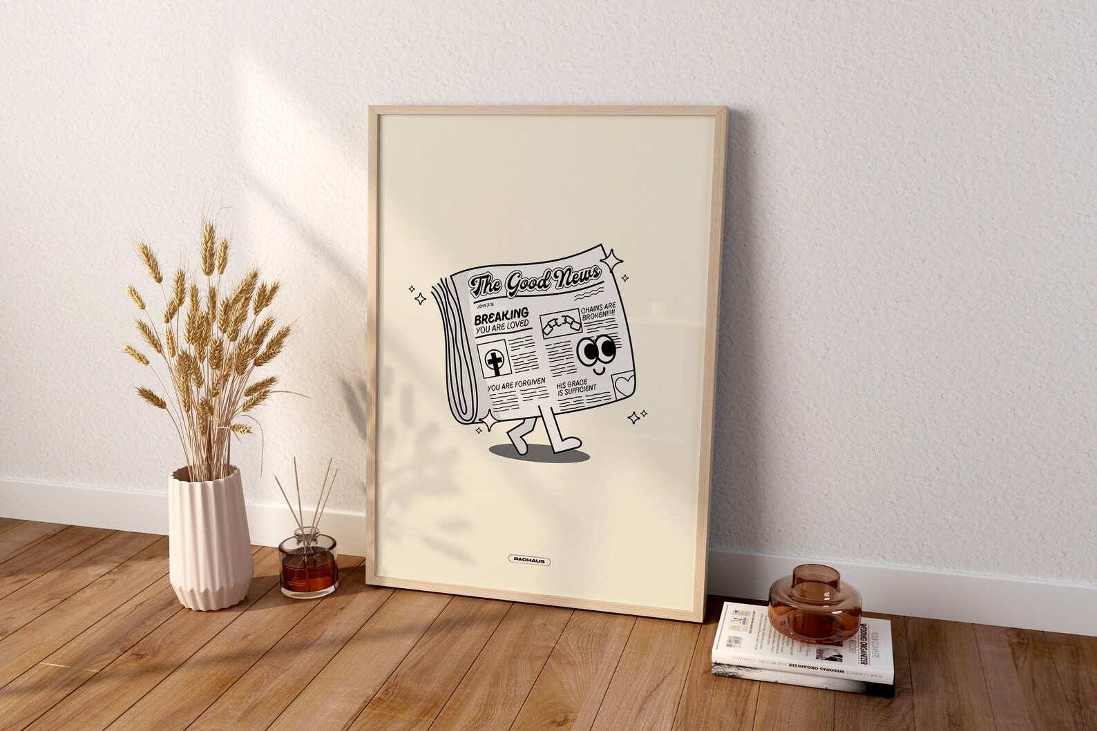 Good News - Digital Download - Christian Wall Art - Bible Verse Wall ...