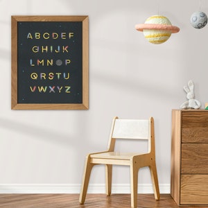 Set of 3 ABC Star Wars Posters - Star Wars Lightsaber ABC - Star Wars ...