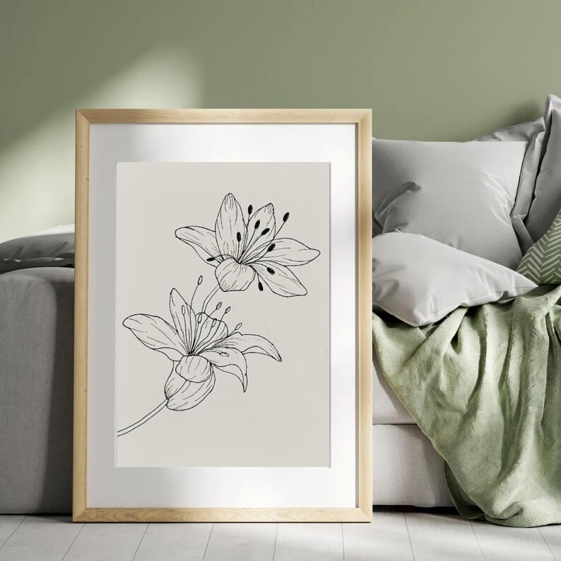 Flower Art - Etsy