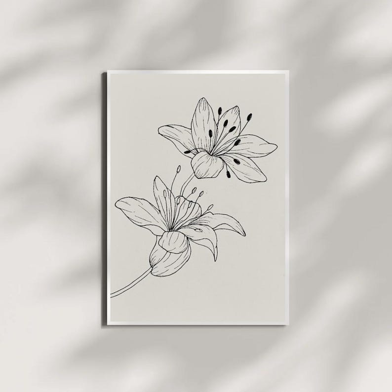 Flower Art - Etsy