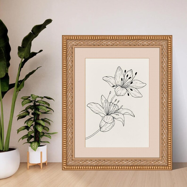 Flower Art - Etsy