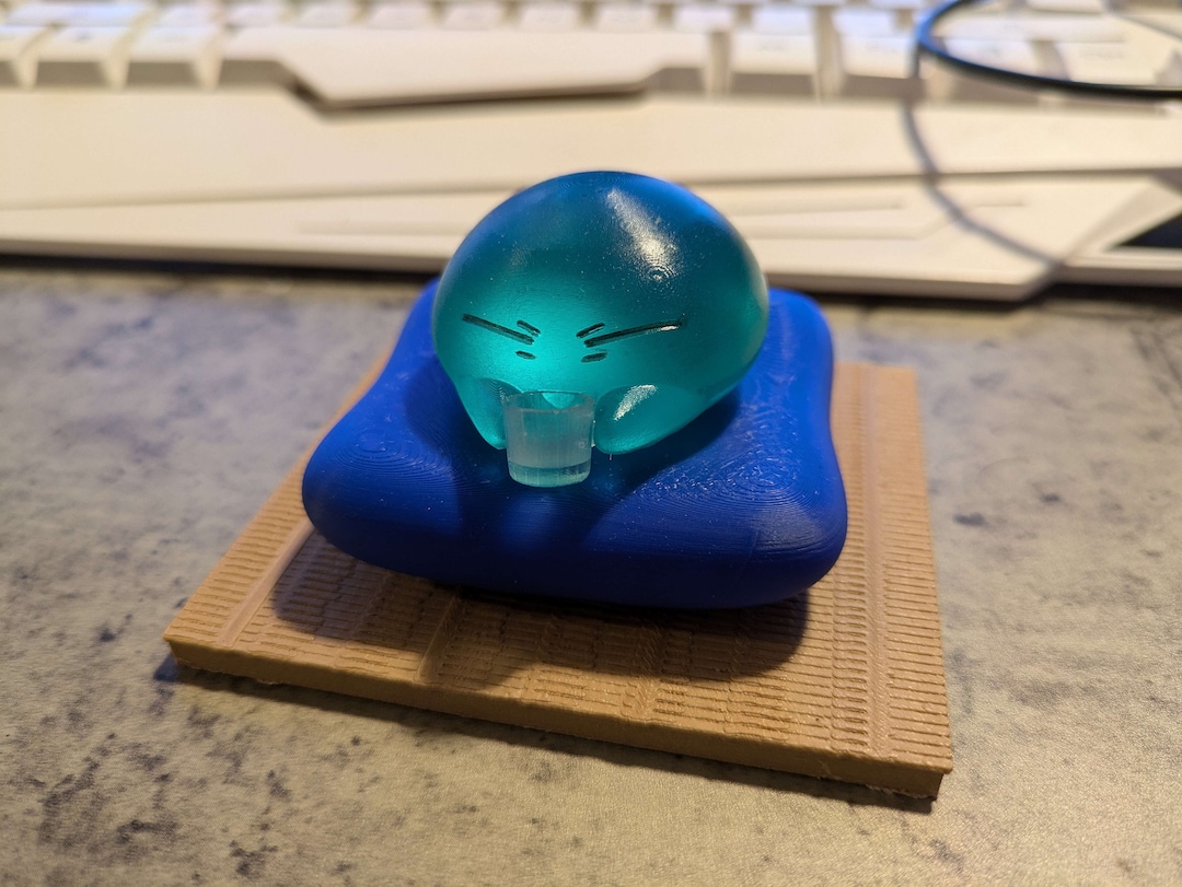 Cozy Slime Drinking Tea | 3D Resin Printed | 3D Printing | FINAL RUN ...