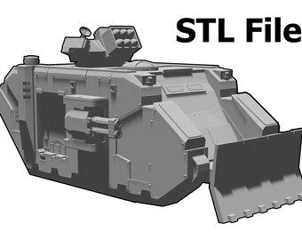 1/100 Linear Tank STL Files - Etsy Canada