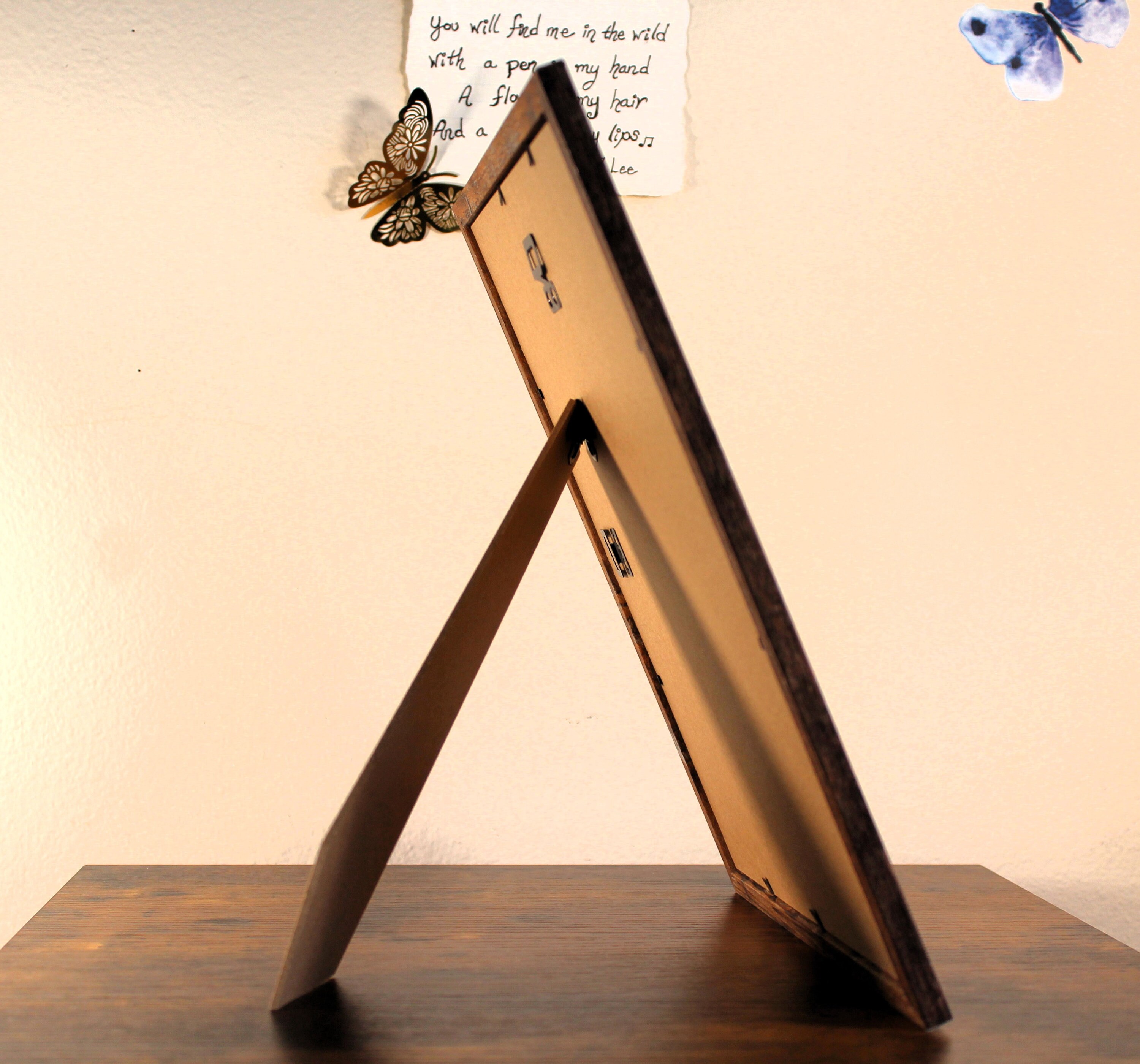 One of a Kind Handtyped Framed Poem, Typewriter Poem, Handmade Gift ...