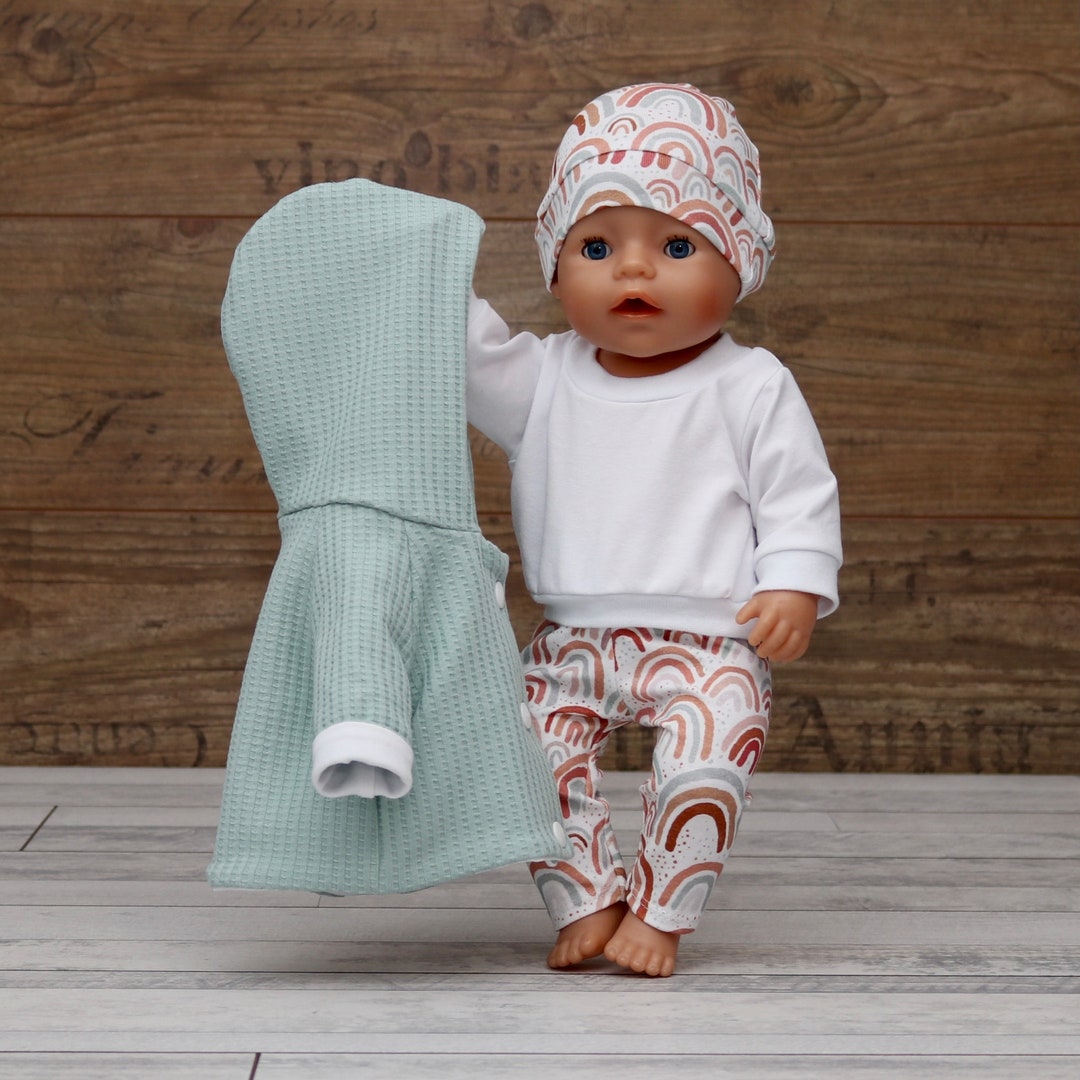 Doll Clothing Set for Dolls Size 30 43 Cm Girls Jacket, Leggings and ...