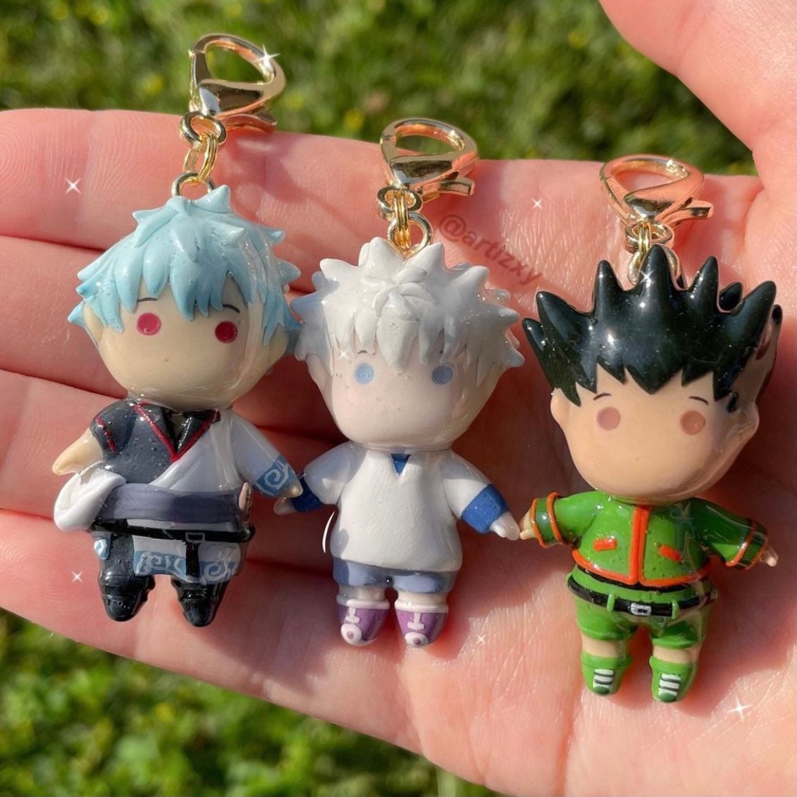 CUSTOM CHIBI FIGURINE Handmade Polymer Clay Charms - Etsy