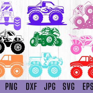 Monster Truck SVG, Monster Truck Svg Bundle, Monster Jam Svg, Monster ...