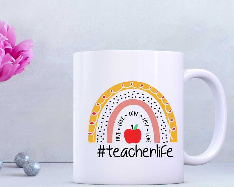 Teacher Rainbow Svg Bundle Teacher Rainbow Png SVG Teacher - Etsy