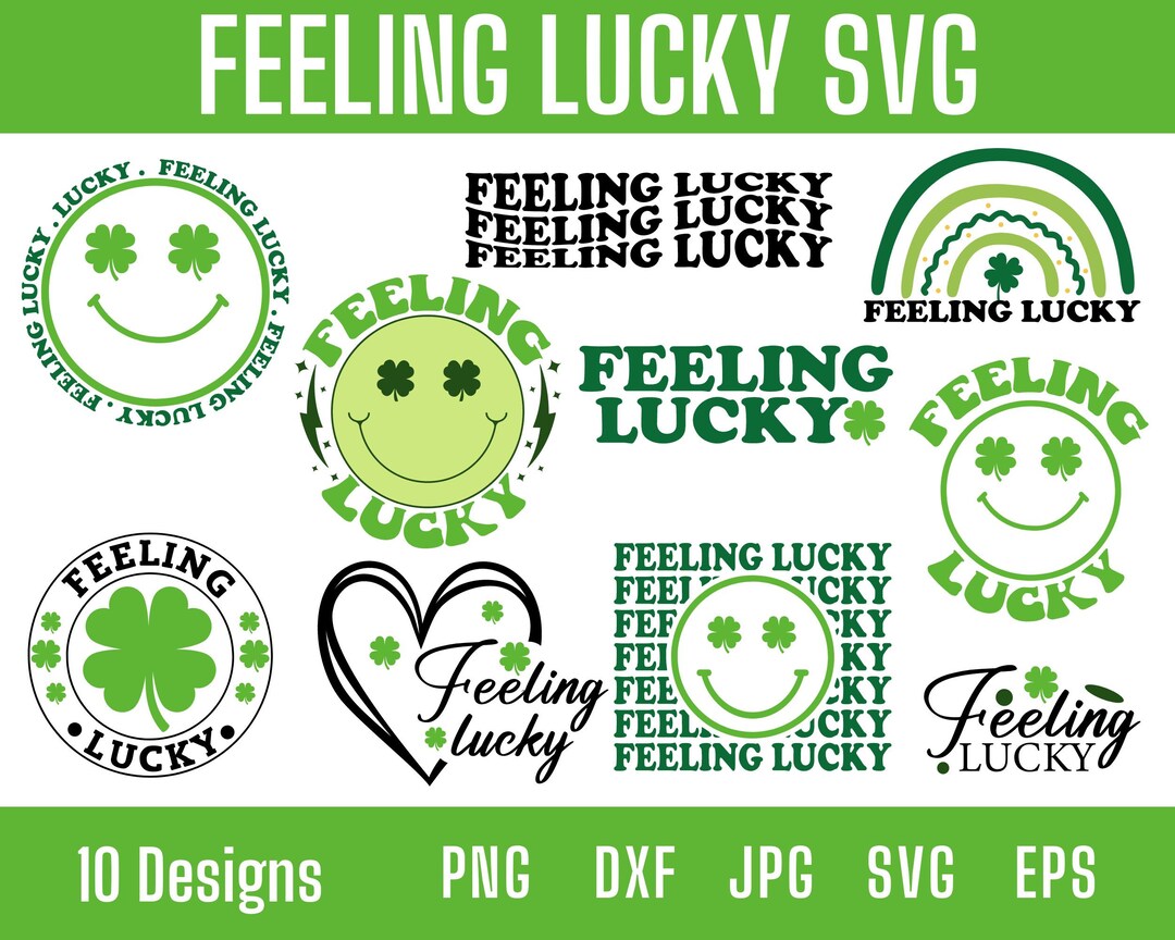 Feeling Lucky Svg, Feeling Lucky Svg Bundle, St Patricks Day Svg, Happy ...