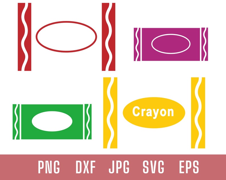 Crayon Svg Bundle Crayon Wraper svg Crayon Set Svg Crayon - Etsy México