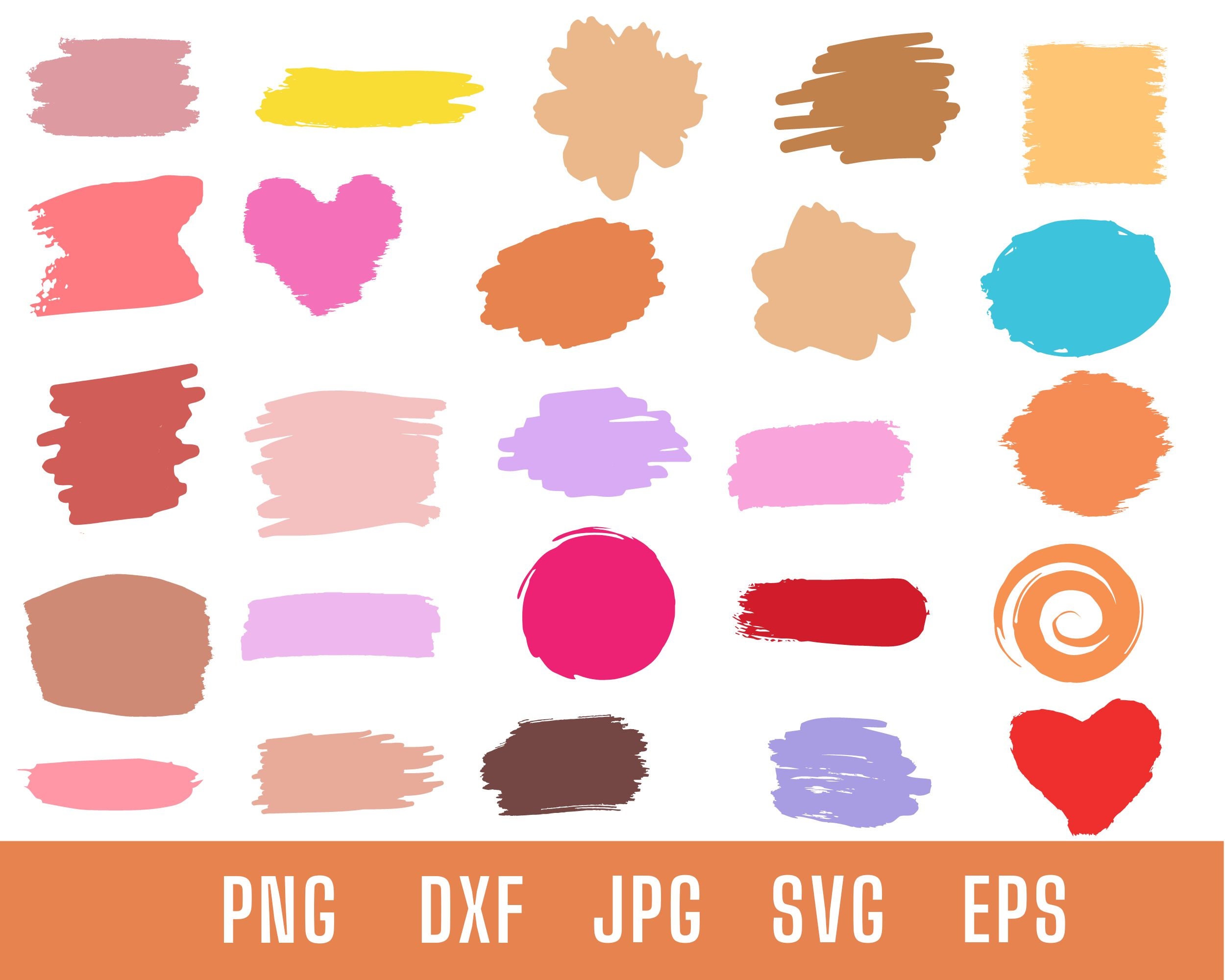 Brush Stroke Svg Paint Brush Stroke Svg Brush Stroke - Etsy