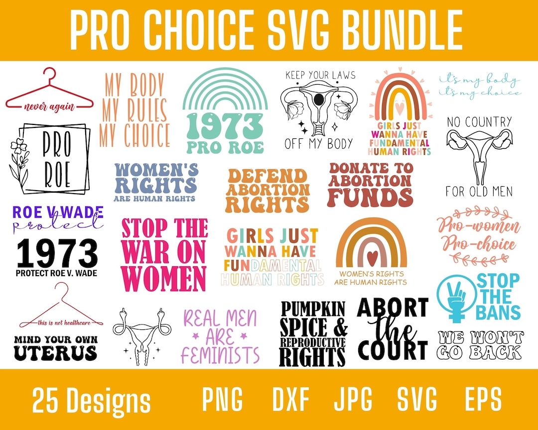 Pro Choice Svg, Roe V. Wade Svg, Women Rights Svg, Uterus Svg, 973 ...