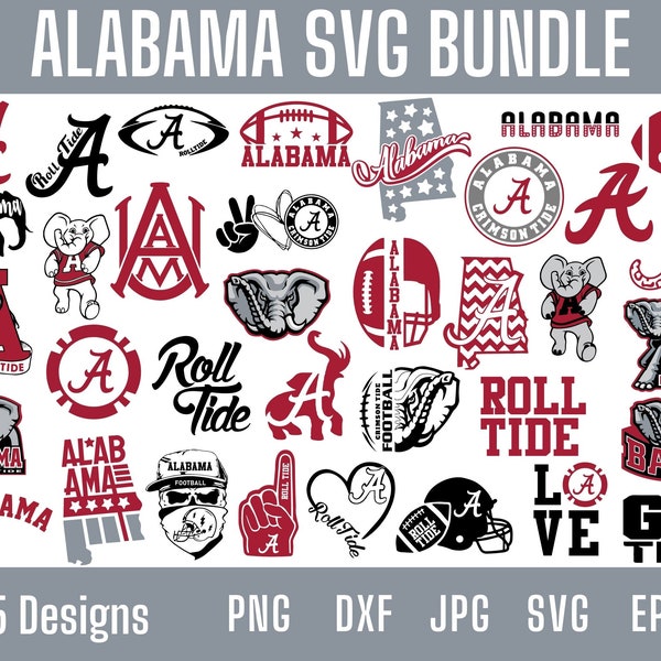 Alabama Svg - Etsy