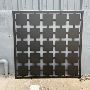 Privacy Panel, Decorative Panel, Privacy Screen, Yard Art, Metal Panel ...