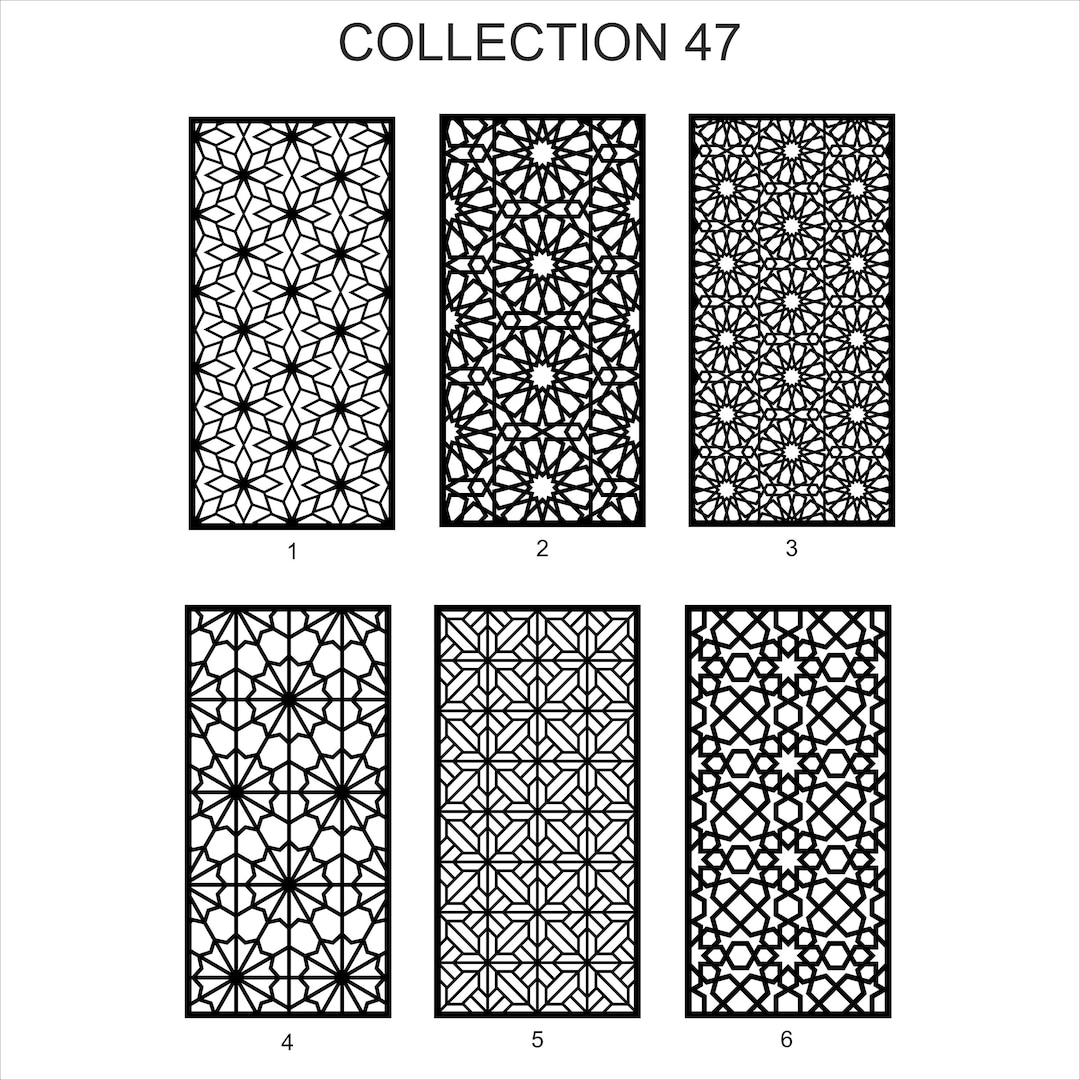 Privacy Panel, Decorative Panel, Privacy Screen, Yard Art, Arabic ...