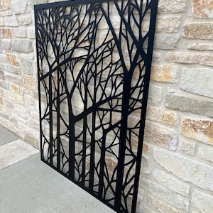 Privacy Panel, Decorative Panel, Privacy Screen, Yard Art, Wall Panel ...