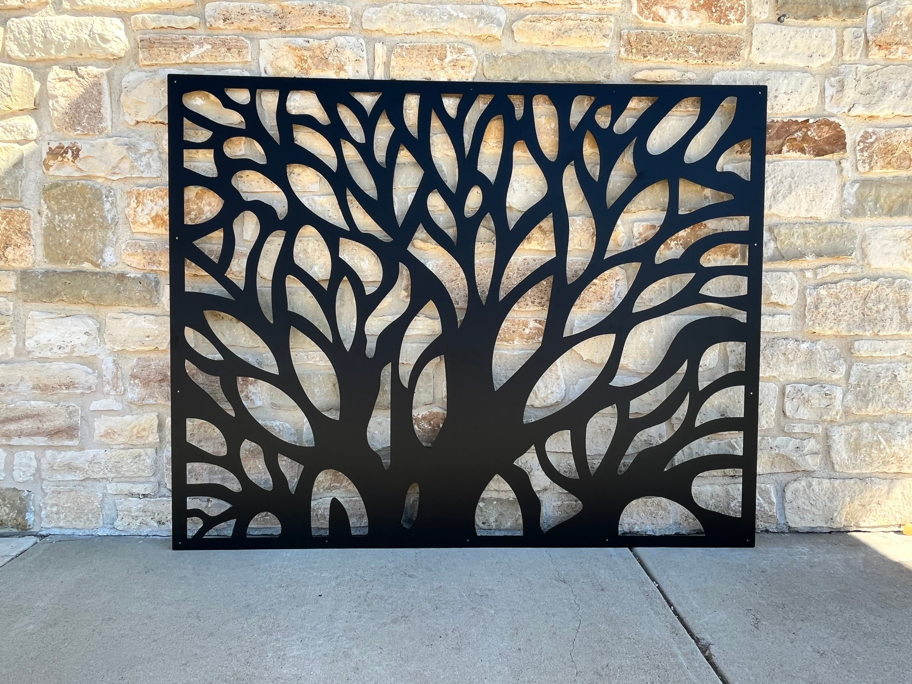 Privacy Panel Decorative Panel Privacy Screen Yard Art - Etsy UK