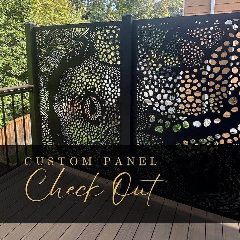 Iron Outdoor Panels Art - Etsy