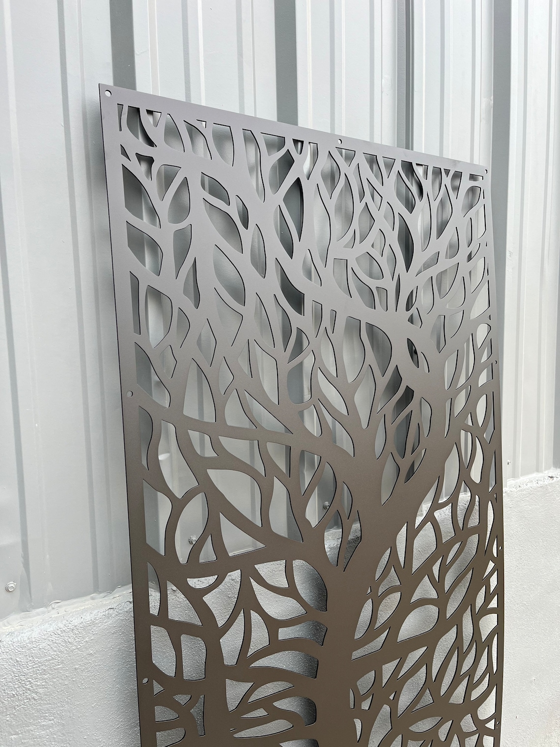 Privacy Panel, Decorative Panel, Privacy Screen, Yard Art, Tree Panel ...