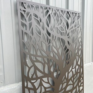Privacy Panel, Decorative Panel, Privacy Screen, Yard Art, Tree Panel ...