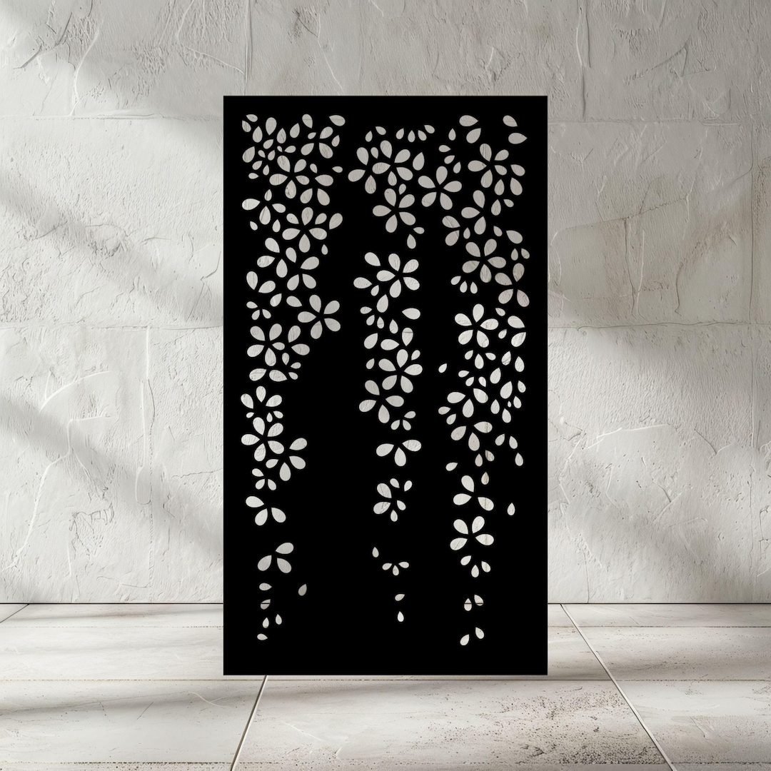 Privacy Panel, Decorative Panel, Privacy Screen, Yard Art, Garden Decor ...
