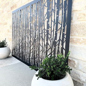 Privacy Panel, Decorative Panel, Privacy Screen, Garden Decor, Yard Art ...