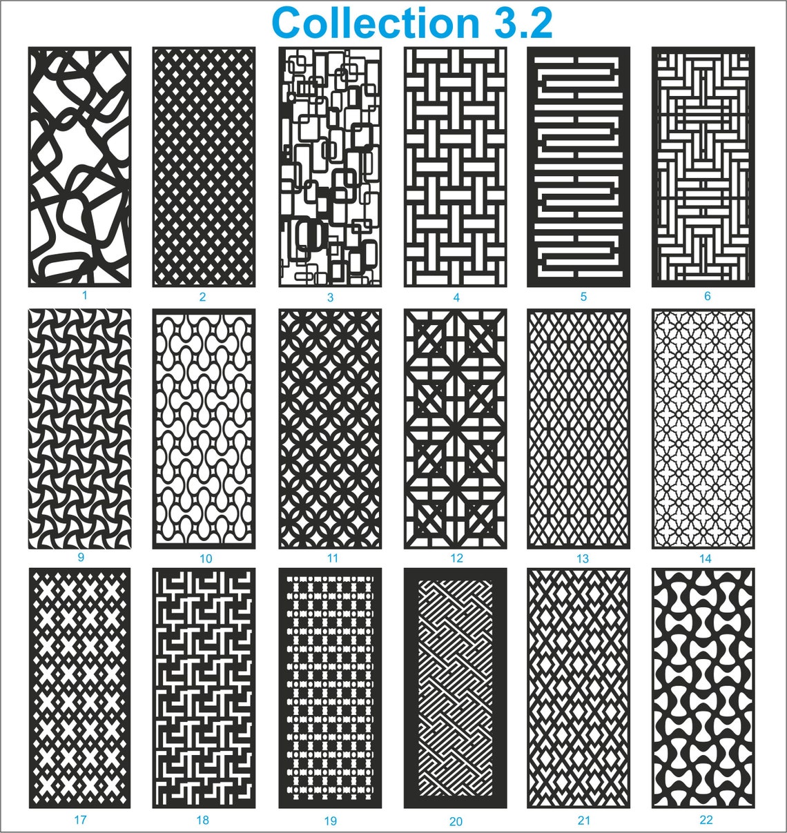 Privacy Panel Decorative Panel Privacy Screen Yard Art | Etsy