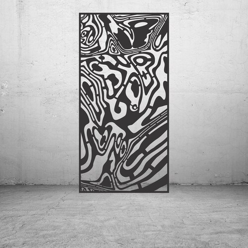 Privacy Panel Decorative Panel Privacy Screen Yard Art - Etsy